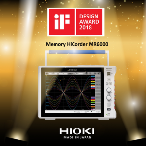 Thiết bị ghi dạng sóng Hioki MR6000 Memory HiCorder đạt Giải thưởng thiết kế iF 2018 - VPĐD ...