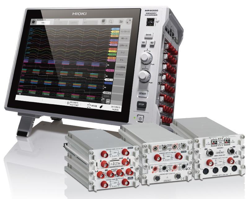 Thiết bị ghi dạng sóng Memory Hicorder MR6000 - VPĐD Hioki tại Việt Nam